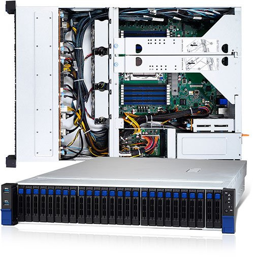 Tyan Server 2U1S Cloud Server, (26) SATA 6G support, (16) DIMM slots ...